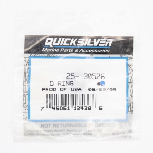 QuickSilver O-Ring Part Number - 25-30526 | eBay