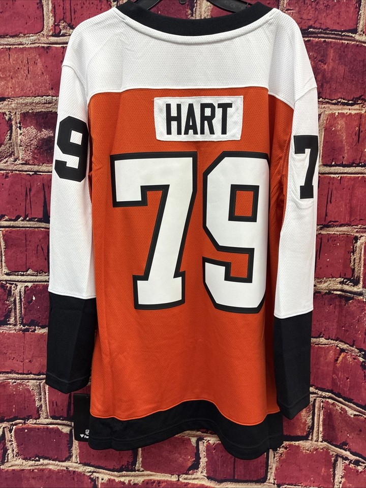 Carter Hart #79 Philadelphia Flyers Hockey Home Jersey SIZE Women’s ...