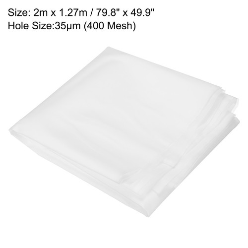 400 Mesh Paint Nylon Mesh Filter Woven Net Sheet Filter Cloth (79"x50 ...