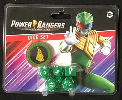Power Rangers RPG ~ Green Dice Set ~ OEJ | eBay