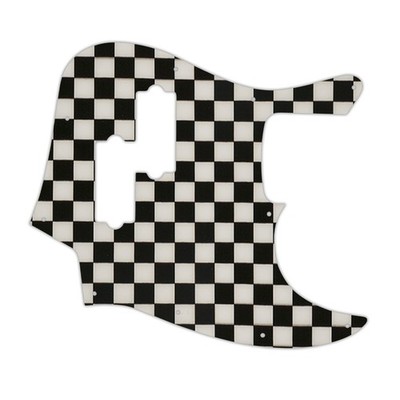 Custom Pickguard For Fender Blacktop Jazz Bass Checkerboard | eBay