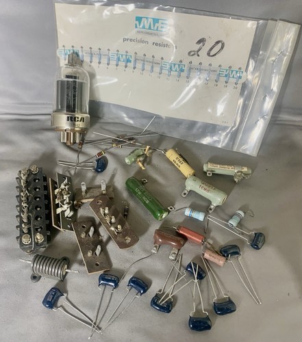 Antique Vintage Radio Parts * FROM HAM / ANTIQUE RADIO ESTATE * (A129 ...