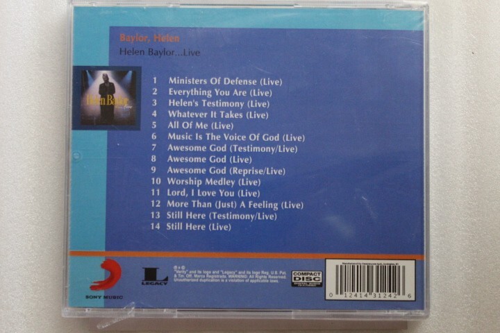 Helen Baylor – Live CD Funk Gospel, Soul Sealed | eBay