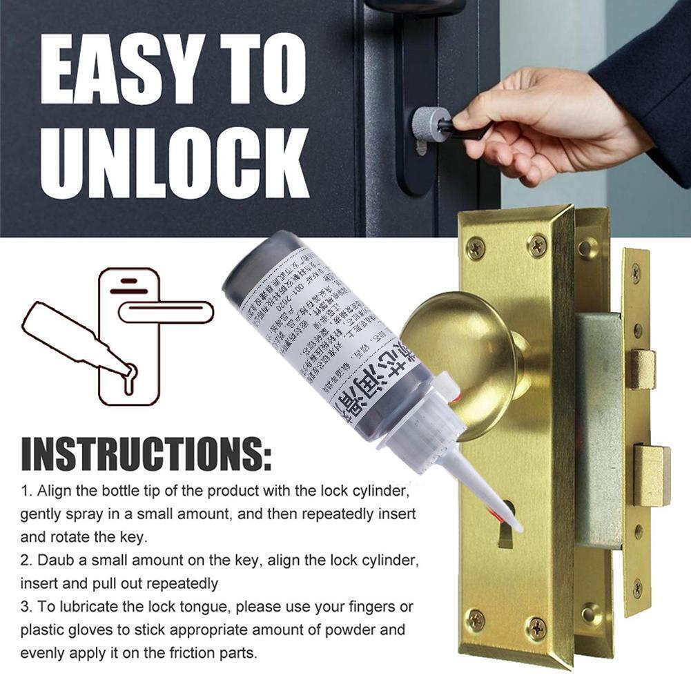 Graphite Fine Powder Lubricant For Locks Cylinder Padlock Car R5M1 | eBay