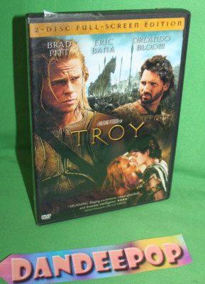 Troy Full Screen DVD Movie 85392841028| eBay