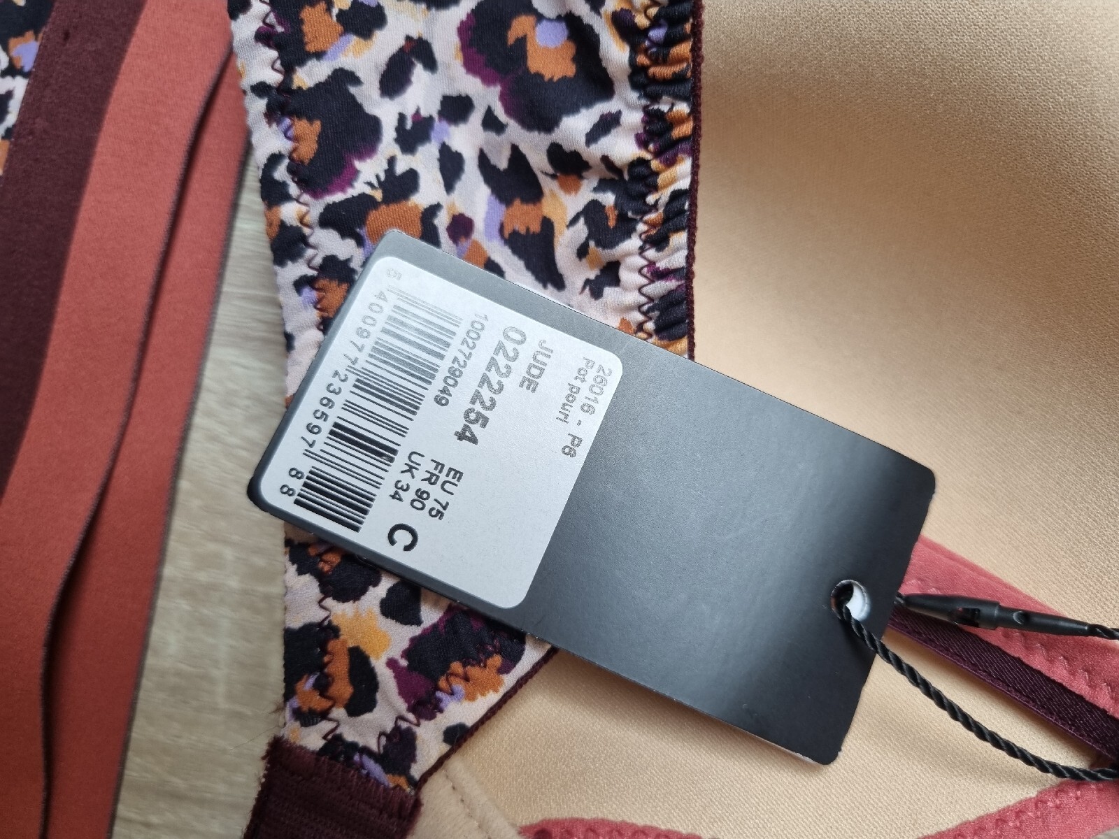 Ensemble Marie Jo 90C FR/ BH 75C EU/ Bra 34C UK and US/ culotte 38 FR ...