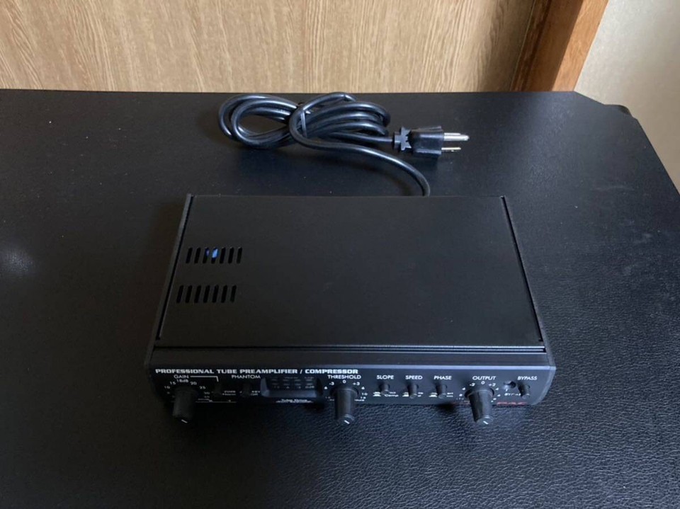 ART Tube PAC Tube Preamplifier / Compressor TubePAC Preamp Mic Working ...