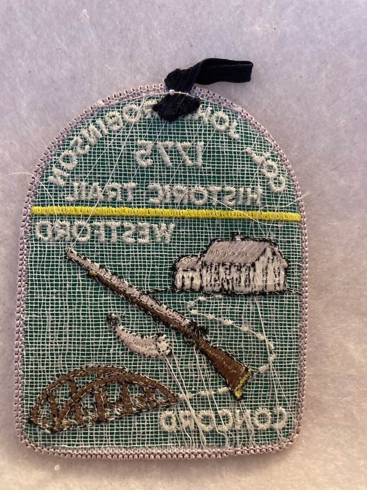 (ae1) By Scouts - Col. John Robinson Historic Trail - Westford to Concord patch | eBay