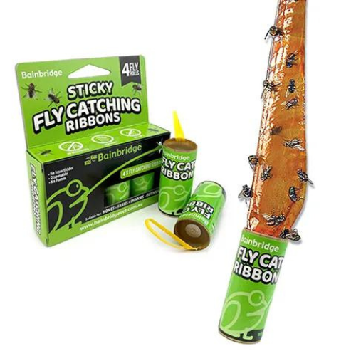 Fly Ribbons - Sticky Fly Catching Strips | eBay Australia