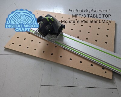 Festool MFT/3 table top 1102x718mm - Moisture Resistant MDF Replacement ...