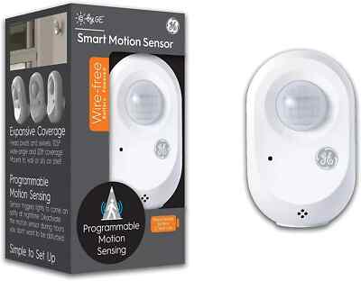 C by GE Wire-Free Battery Powered Smart Motion Sensor NEW Programable ...