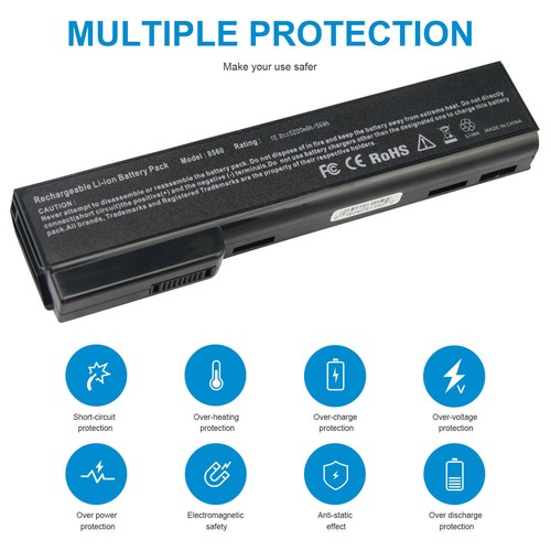 Battery for HP EliteBook 8460W 8460P 8560P 8470P Prob 6560b 6460b 6360b ...