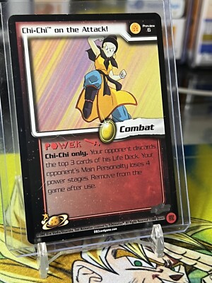 DBZ Dragon Ball Z Chi Chi On The Attack 6 World Games Saga NM RARE ...