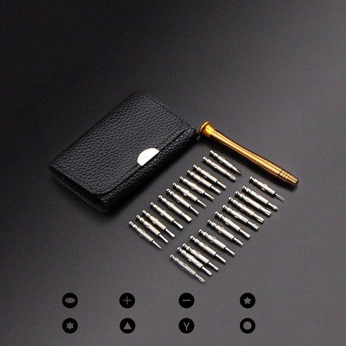 25 PCS Small MINI REPAIR PRECISION SCREWDRIVER TORX TOOL KIT SET FIX ...