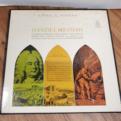 Handel – Messiah 1967 Angel Records – SCL-3705 3 x Vinyl LP Stereo VG+ ...