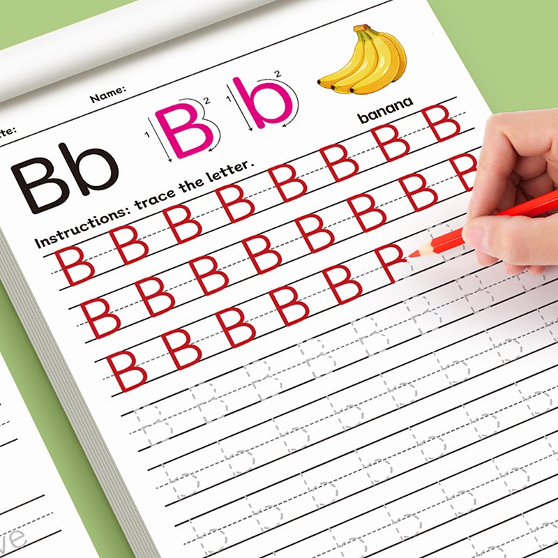 26 Alphabet Practicing Uppercase And Lowercase Letters English Coloring ...
