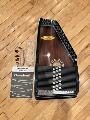 Wooden Vintage ChromaHarp, 36 Strings 21 Chords, made In Korea | eBay