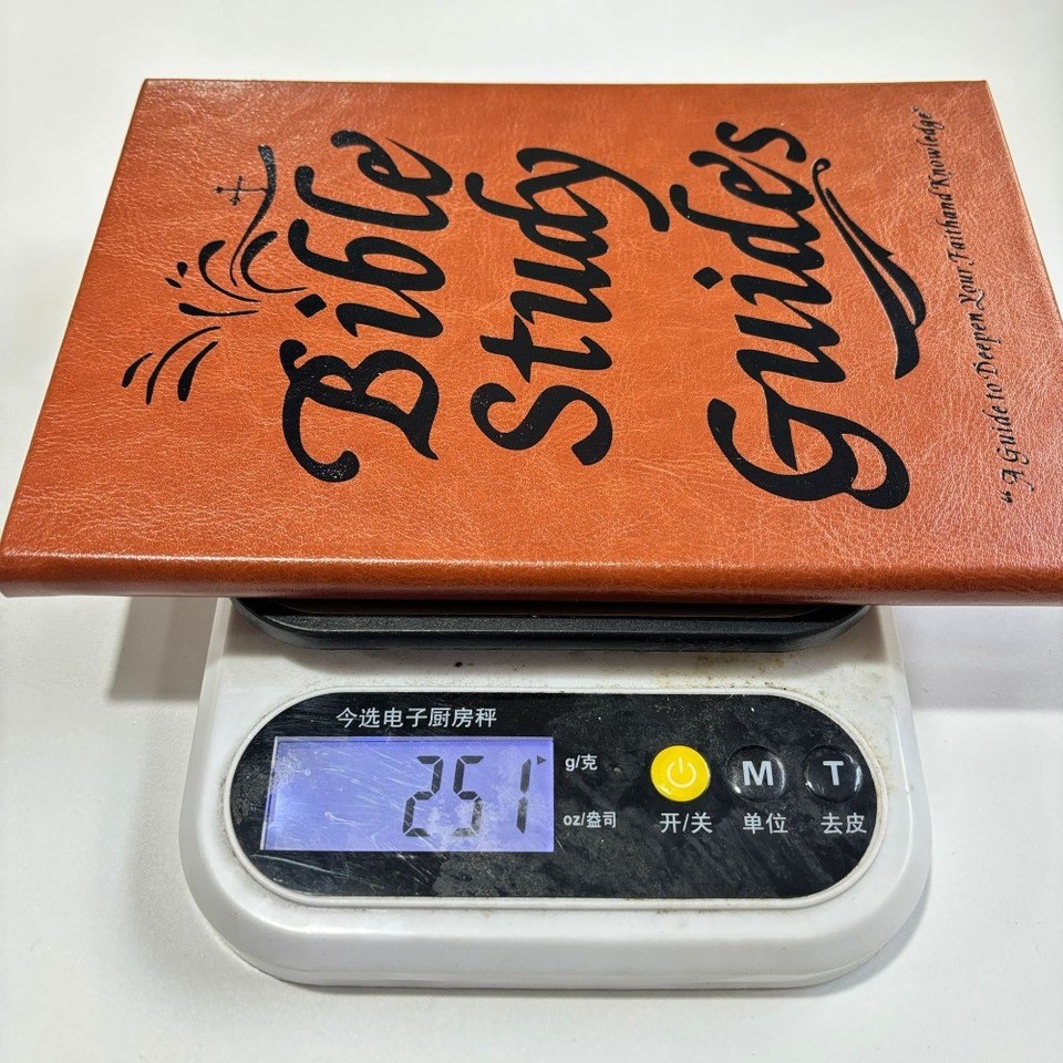 66 Pages Bible Book Summary Guide Artificial Leather Bound Study Guide ...