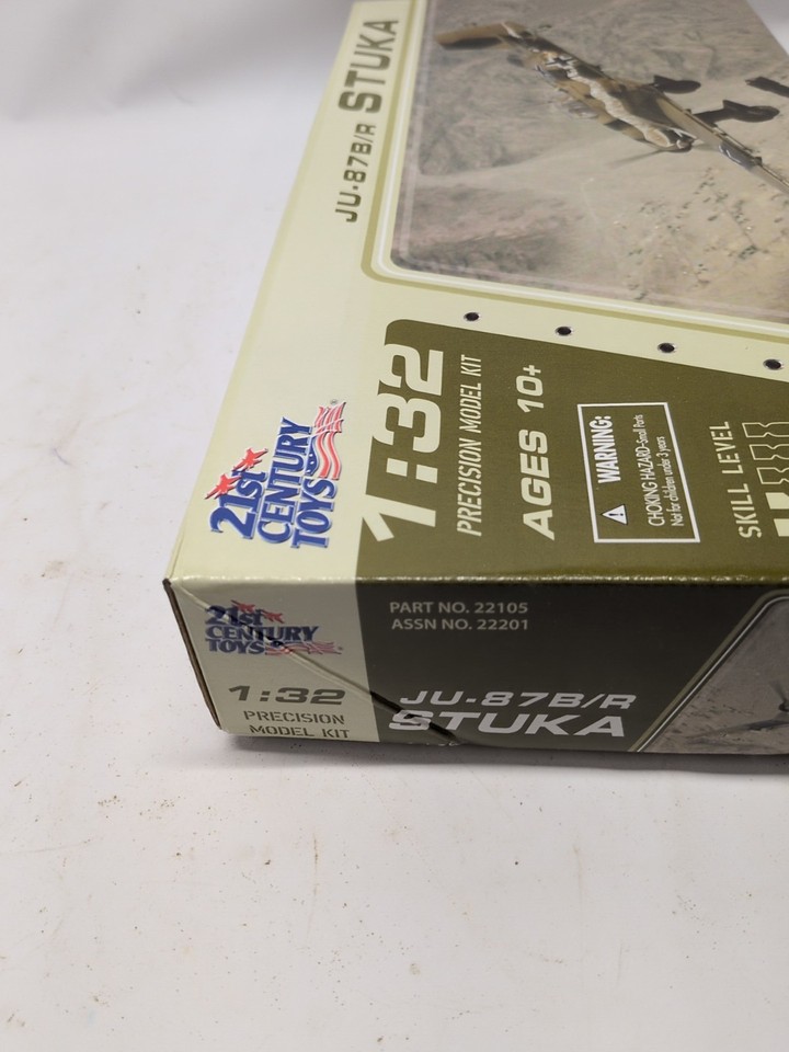 21st Century Toys 1/32 JU-87B/R Stuka Model Kit 22105 New Open Box ...