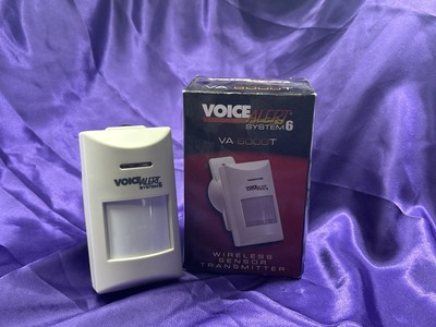 USED Voice Alert System 6 Wireless Infared Motion Sensor Transmitter VA ...