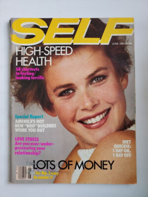 1984 SELF magazine Beth Rogers Renee Simonsen Virginia Madsen Sean ...