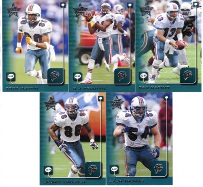 1999 LEAF ROOKIE & STARS MIAMI DOLPHINS Team Set | eBay