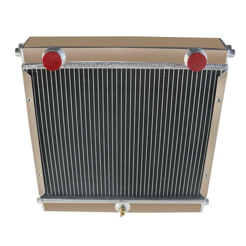 4 Row Aluminum Radiator fits Dragster/ Roadster Double Pass Drag ...