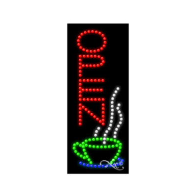 Signs - Vertical Led Open Sign