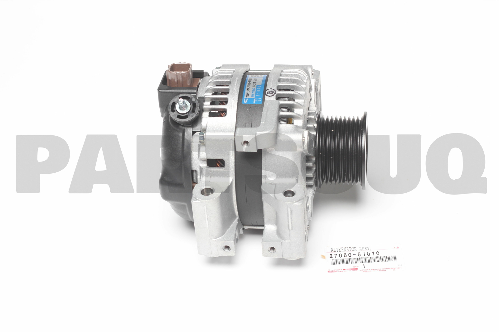 2706051010 Genuine Toyota ALTERNATOR ASSY 27060-51010 | eBay