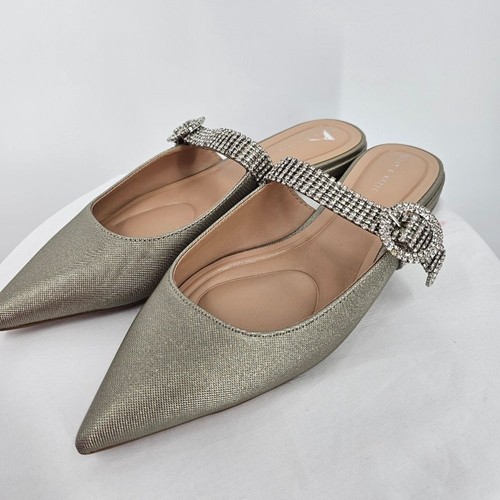 Kelly & Katie Sadza Rhinestone Strap Mules | Size 10 | eBay