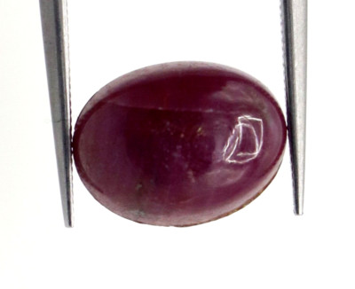 Dunkel Purpurrosa Farbe Natürlicher Rubin Oval Cabochon Freie Edelstein ...