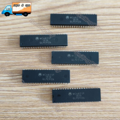 5PCS For Motorola MC6821P 40-PIN DIP/PKG IC Chip Peripheral Interface Adapters | eBay