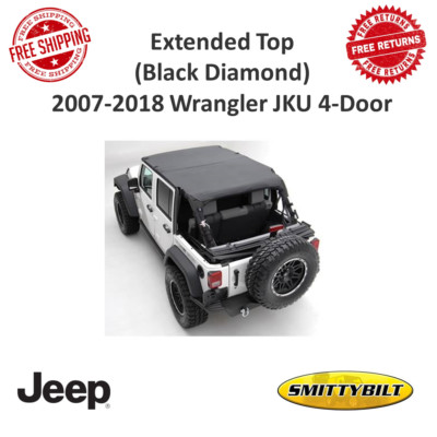 Smittybilt 94535 Extended Top Fits 2007-2009 Jeep Wrangler Unlimited 4 ...