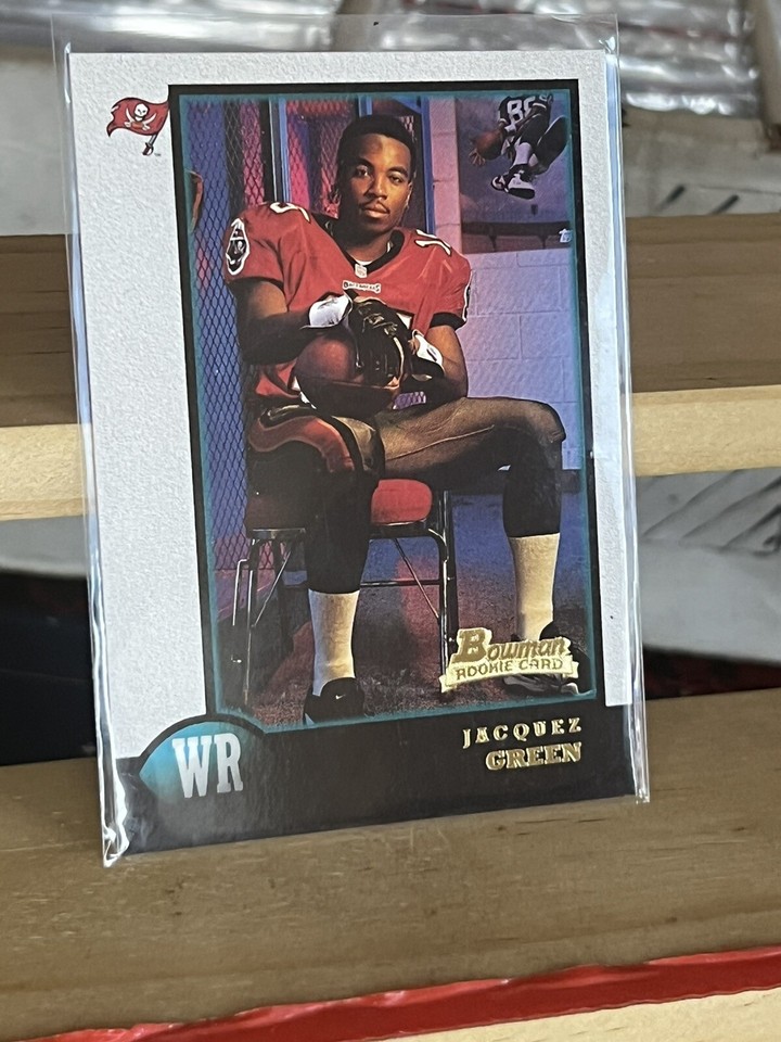 1998 Bowman Jacquez Green Rookie Tampa Bay Buccaneers #16 | eBay
