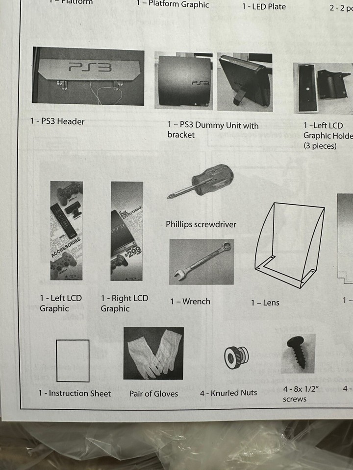 Very Very Rare. PS3 Slim Refresh Kit!! Kiosk Collectible Retrofit!! | eBay