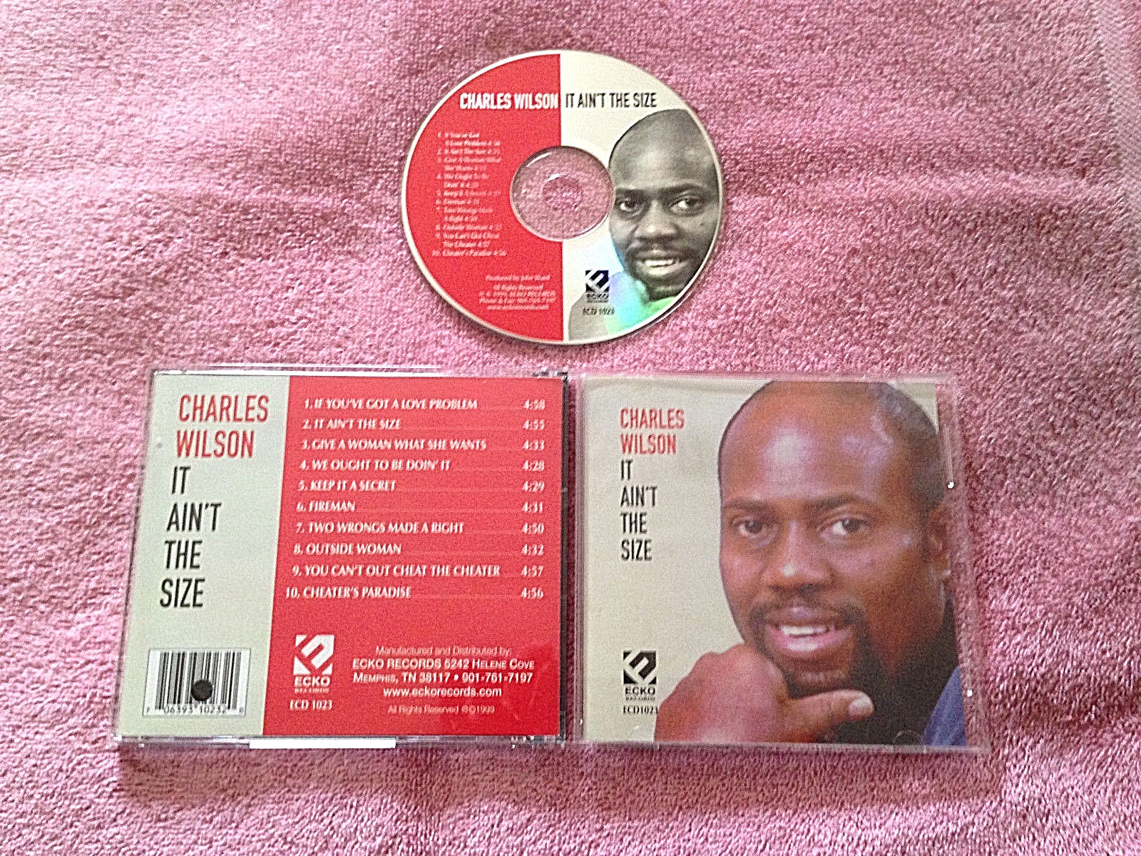 It Ain't the Size by Charles Wilson (CD, Jul-1999, Ecko Records) for sale online | eBay