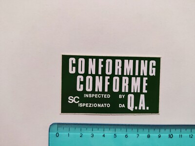 Adhesive Conforming Durbar Q. A.Sticker Autocollant Vintage 80s ...