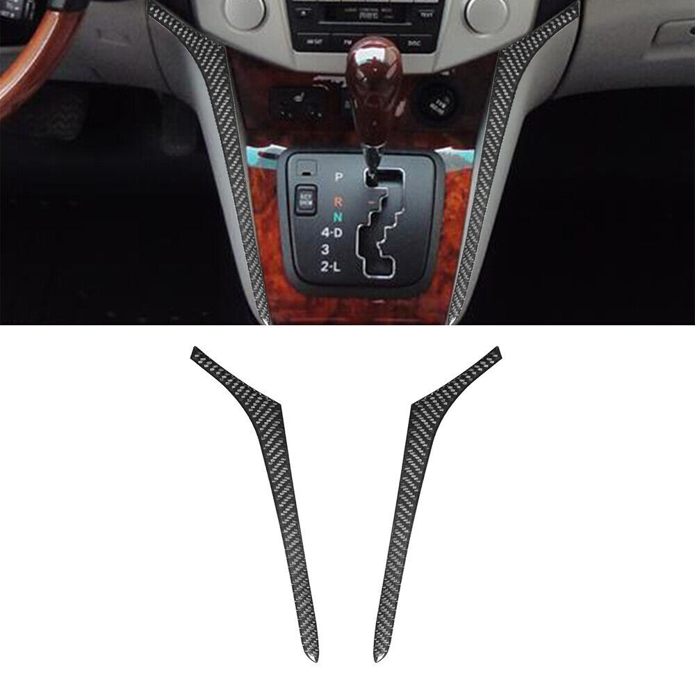For Lexus RX330 RX350 2004-09 Carbon Fiber Console Gear Shift Panel ...