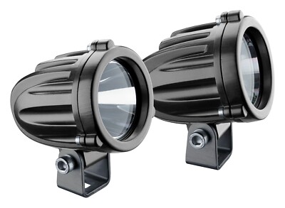 Pair of LED Motorcycle Auxiliary Spotlights by Cellular Line ...