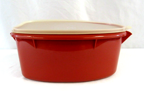 Vintage Tupperware Ham Turkey Roast Keeper #487 Paprika | eBay