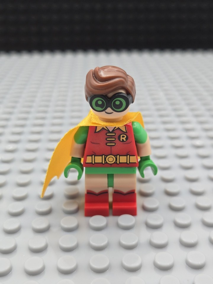 Lego DC Super Heroes Worried Robin Minifigure Batman Movie 71264 dim041 ...