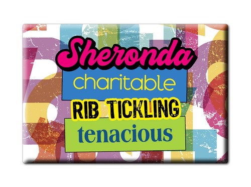Sheronda Fridge Magnet Name with Adjectives I Love Gift Idea | eBay