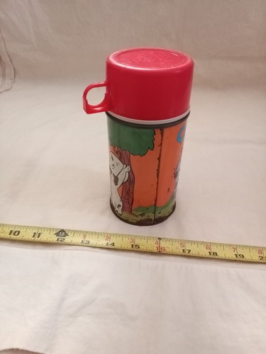 Vintage 1966 Casper The Friendly Ghost Metal Lunchbox THERMOS . | eBay