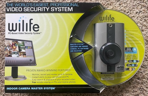 NEW Logitech WiLife Digital Video Security System Indoor Camera Master ...