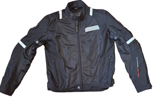 Rev'it! CE Revit Air ES Engineered Skin Black Motorcycle Jacket Size XL ...