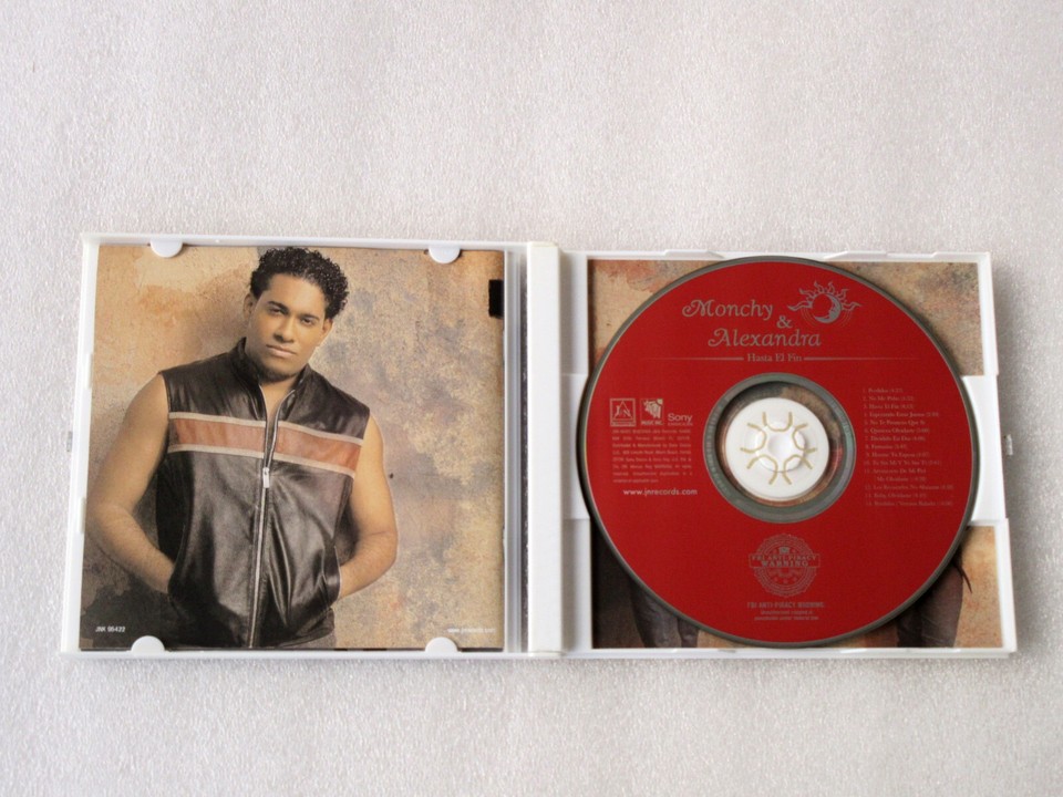 MONCHY & ALEXANDRA / HASTA EL FIN CD 2004 J&N LATIN MERENGUE BACHATA ...
