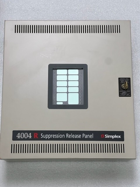 Simplex 4004 R Suppression Release Panel New | eBay