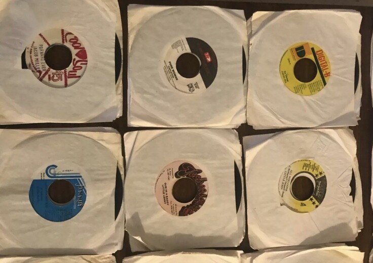 LOT of Reggae 45 Vinyl Records Singles Dancehall Various Artist(see ...