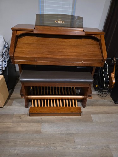 Roland AT-900 Atelier Organ handmade Italy Roland walnut 2016 ...
