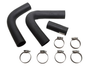 Land Rover Series 3 4 Cyl Petrol / Diesel Radiator Hose & Clip Kit ...